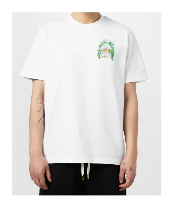 Casablanca Graphic-print Cotton T-shirt