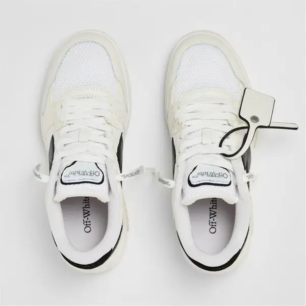 Off-White Round Toe Low-top Casual Shoes