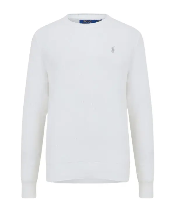 Polo Ralph Lauren Original Crew Neck Sweatshirt - White