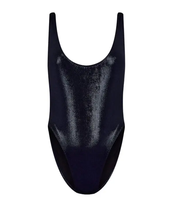 Norma Kamali Marissa U-neck Sleeveless Backless Swimsuit - True Navy
