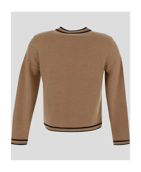 Tory Burch Button-up Crewneck Cardigan
