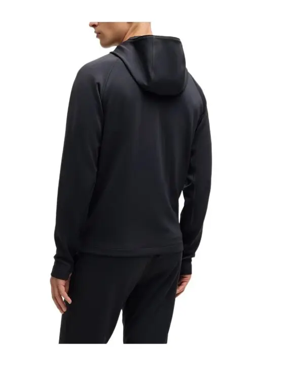 Hugo Boss Sicon Active Green Moisture-wicking Tracksuit Top