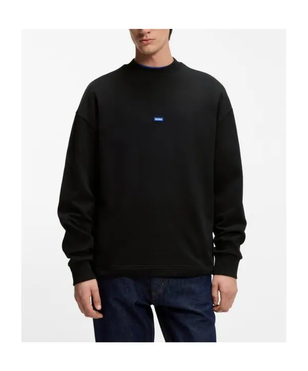 Hugo Boss Pure Cotton Crew Neck Sweatshirt