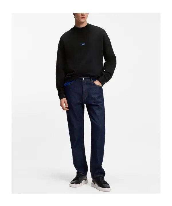 Hugo Boss Pure Cotton Crew Neck Sweatshirt