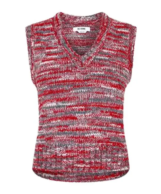 RE/DONE 60s Sweater Vest - Pink