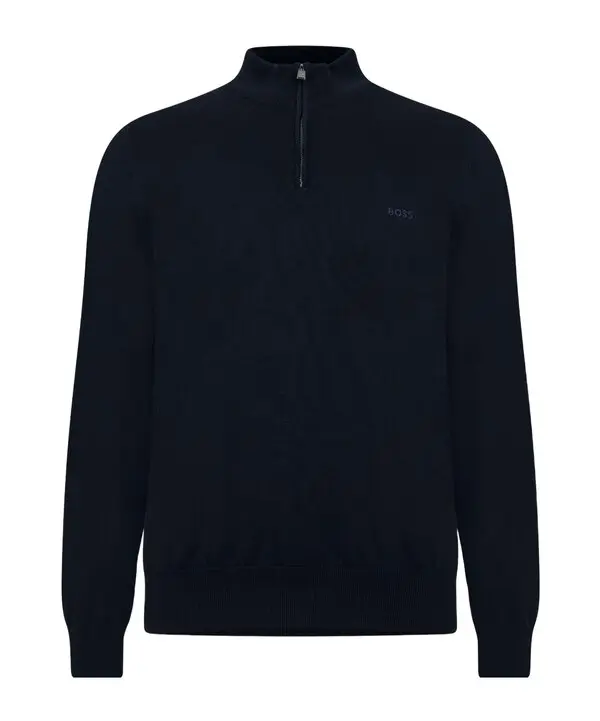 Hugo Boss Minimalist High-quality Half-zip Sweater