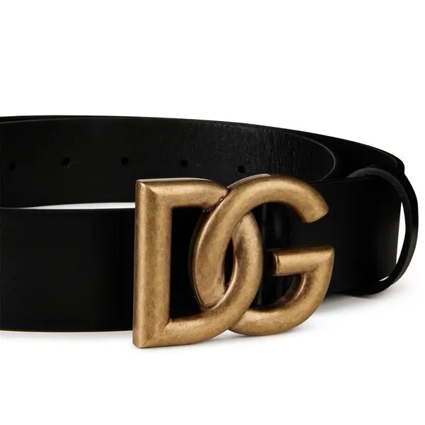 Dolce & Gabbana Logo Buckle Belt