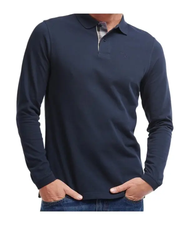 Barbour Long-sleeved Polo Shirt