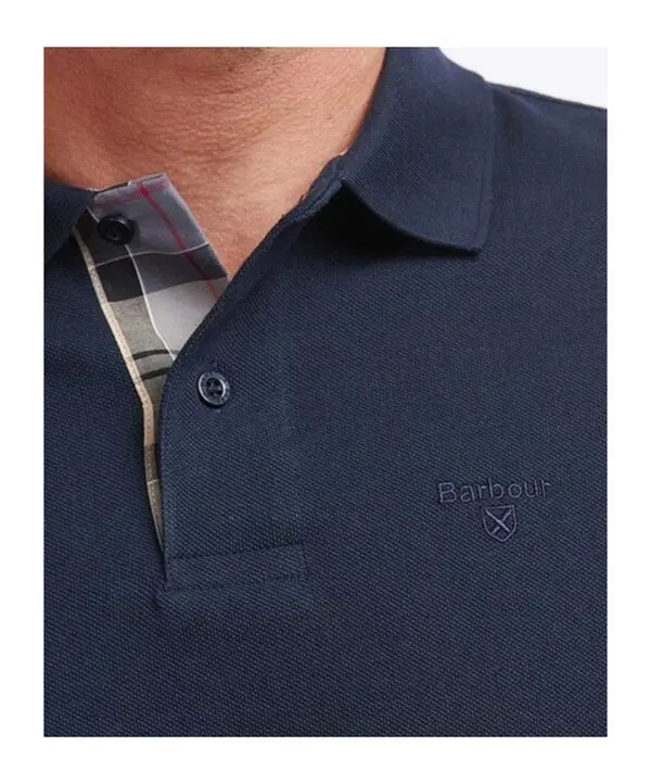 Barbour Long-sleeved Polo Shirt