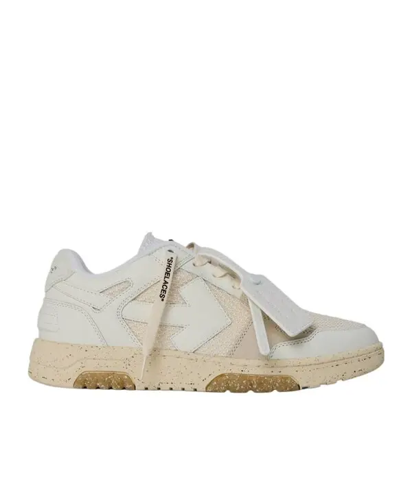 Off-White Slim Low Calfskin Leather Trainers