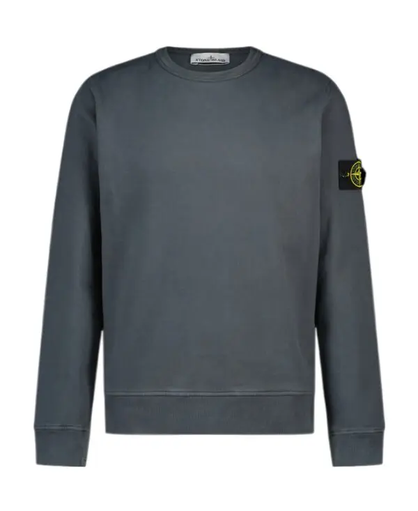 Stone Island Logo Patch Crewneck Sweatshirt