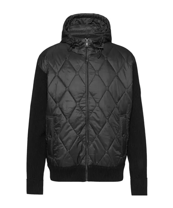 Hugo Boss Color-blocked Hooded Jacket