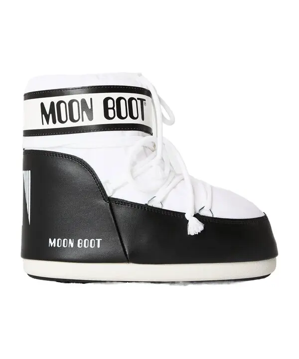 Moon Boot Simple Low-top" Boots - White