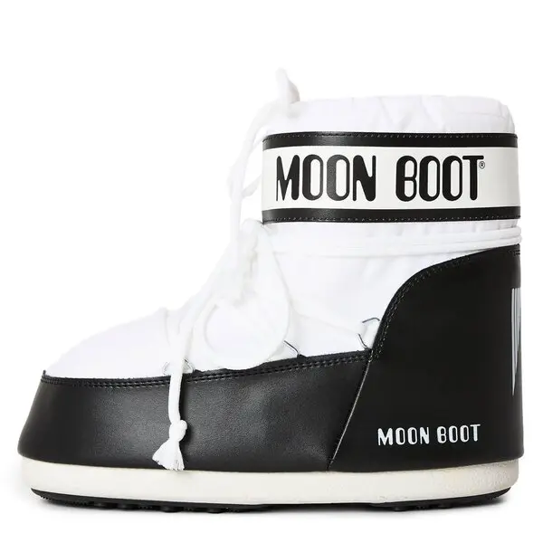 Moon Boot Simple Low-top" Boots - White
