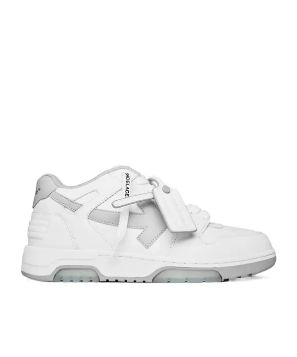 Off-White Round Toe Low-top Casual Shoes
