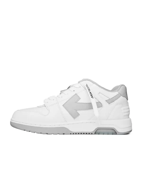 Off-White Round Toe Low-top Casual Shoes