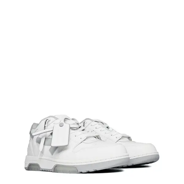 Off-White Round Toe Low-top Casual Shoes