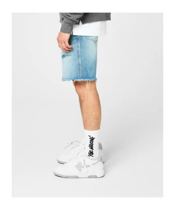 Off-White Round Toe Low-top Casual Shoes
