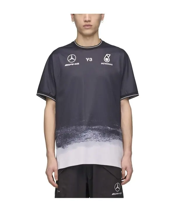 A BATHING APE Y-3 Mercedes-amg Petronas Motorsport Short Sleeve Shirt
