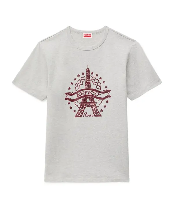 Kenzo Eiffel Tower Design Slim T-shirt