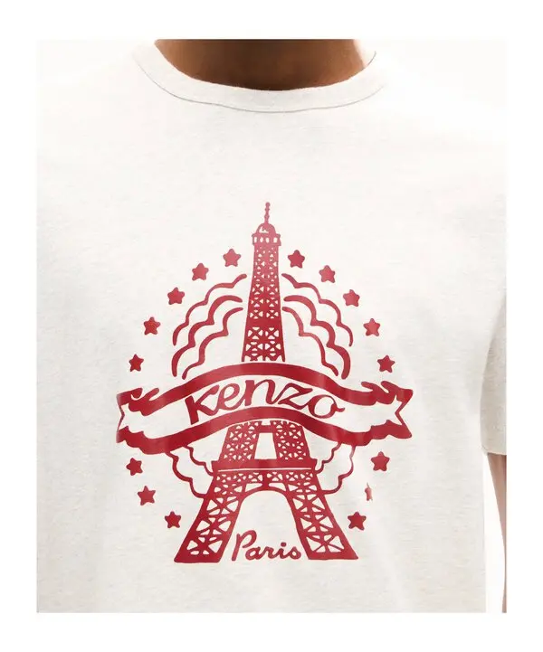 Kenzo Eiffel Tower Design Slim T-shirt