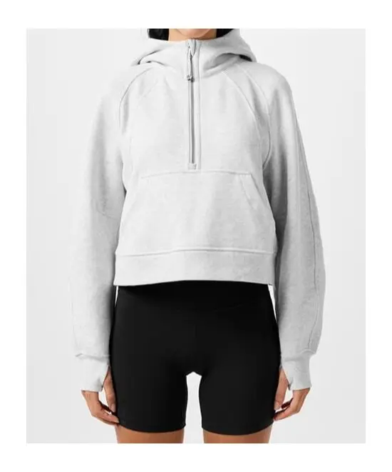 Lululemon Logo Oversized Zipped Hoodie