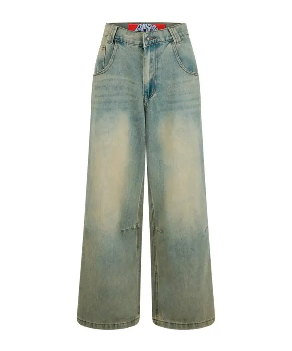 JADED LONDON Colusses Wide Leg Jeans