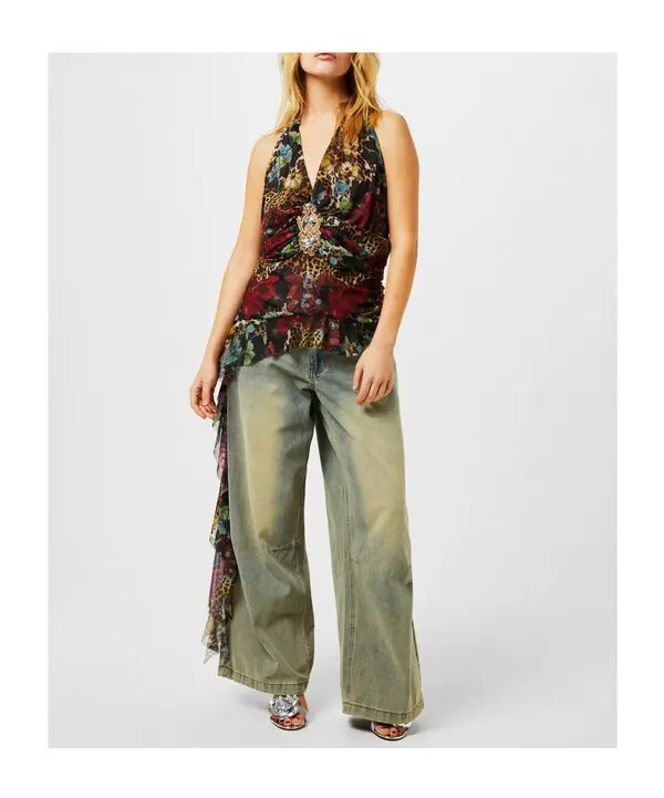JADED LONDON Colusses Wide Leg Jeans
