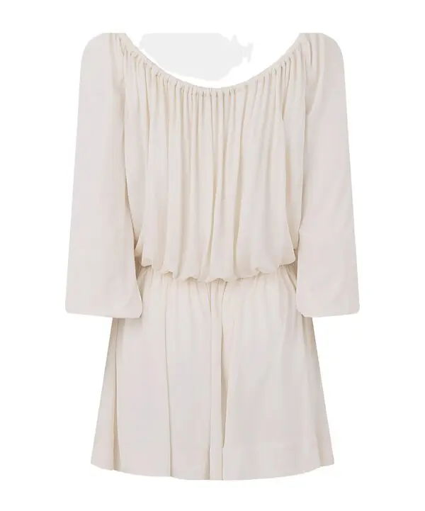 Saint Laurent Gathered Dress