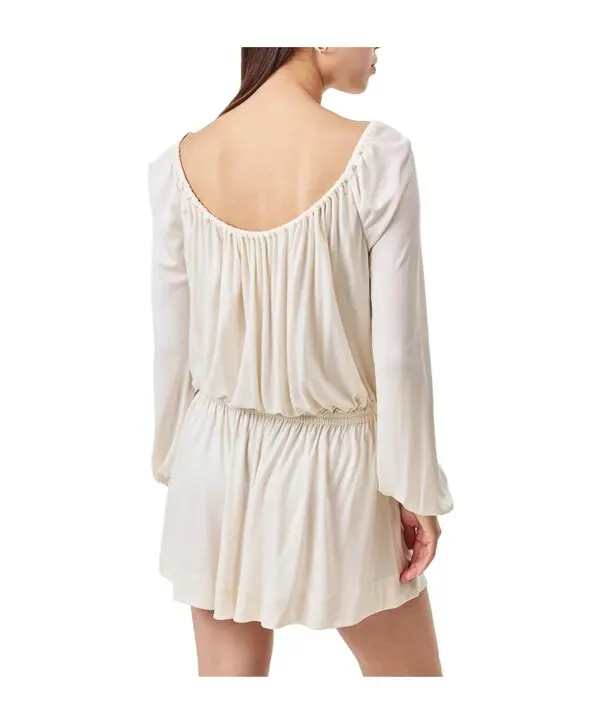 Saint Laurent Gathered Dress