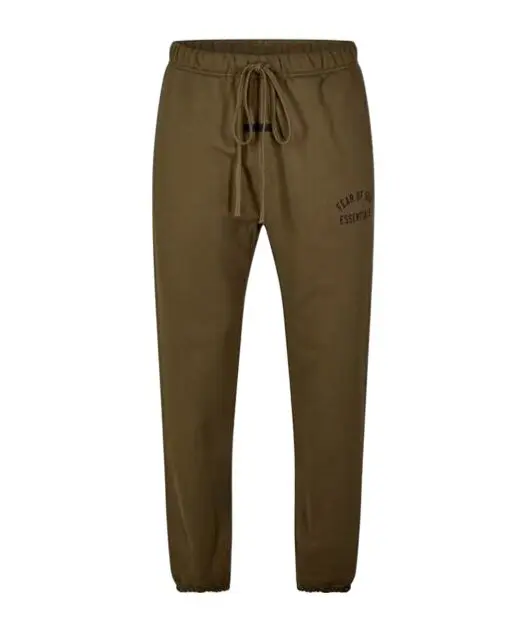Fear Of God Elastic Waistband Track Pants - Green