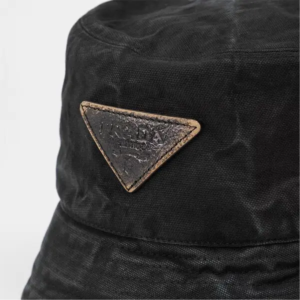 Prada Canvas Bucket Hat