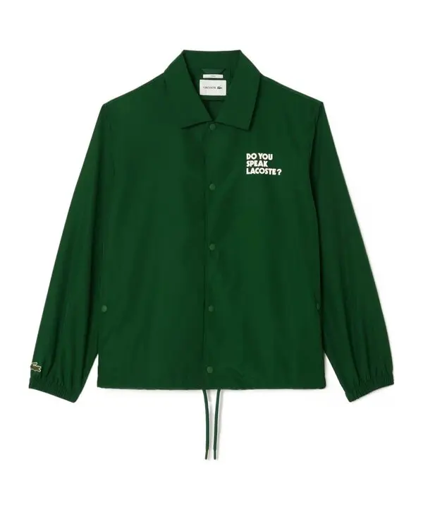 Lacoste Lightweight Showerproof Ripstop Coach Jacket