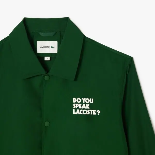 Lacoste Lightweight Showerproof Ripstop Coach Jacket