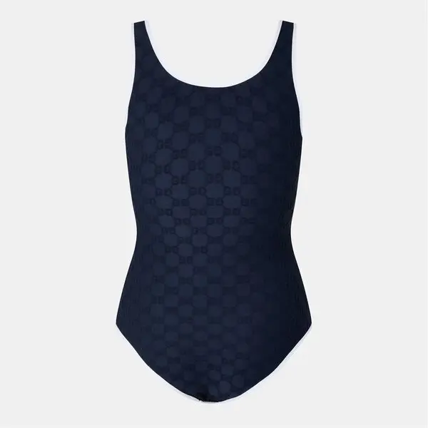 Gucci Gg Terrycloth One-piece Swimsuit