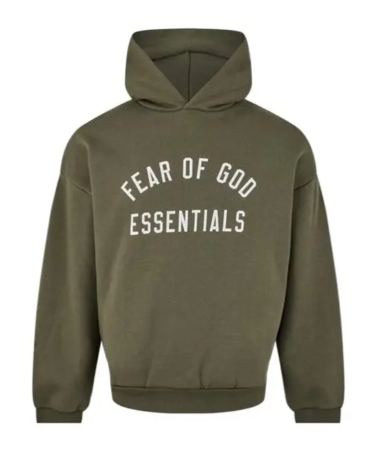 Fear Of God Logo Hooded Sweatshirt