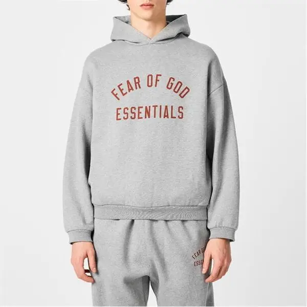 Fear Of God Logo Hooded Sweatshirt