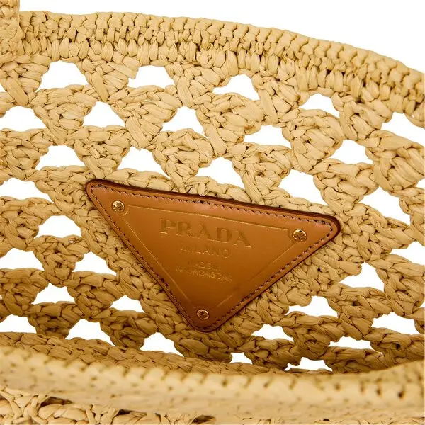Prada Crochet Tote Bag