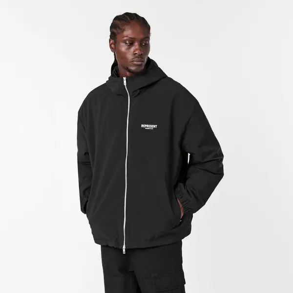 REPRESENT Windproof Hooded Zip-up Jacket