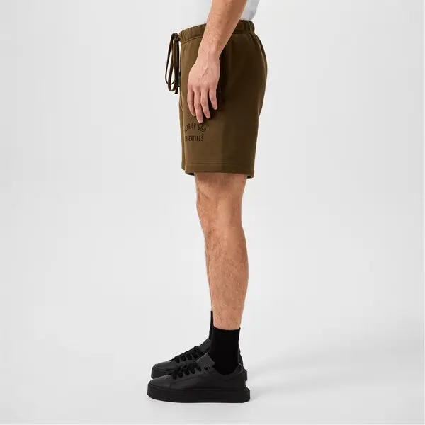 Fear Of God Logo Print Drawstring Shorts