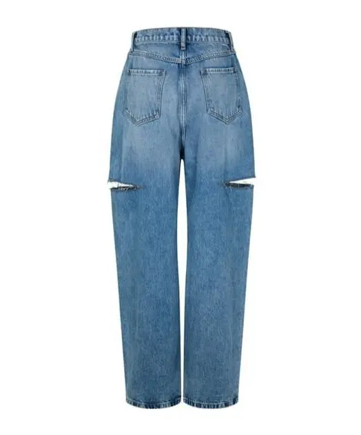 MAISON MARGIELA Slash Detail Denim Jeans