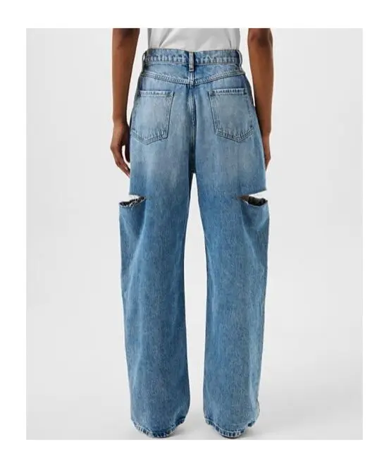 MAISON MARGIELA Slash Detail Denim Jeans