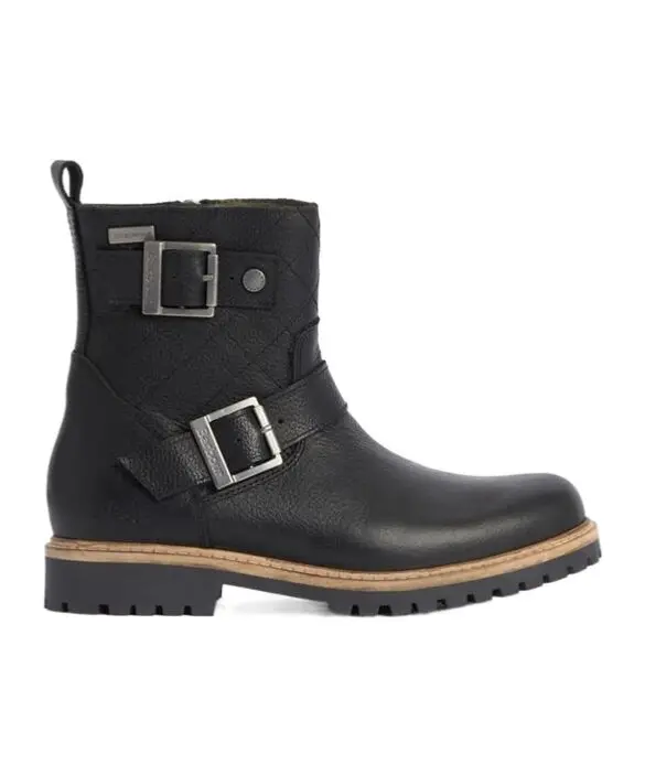 Barbour Double Buckle Ankle Boots
