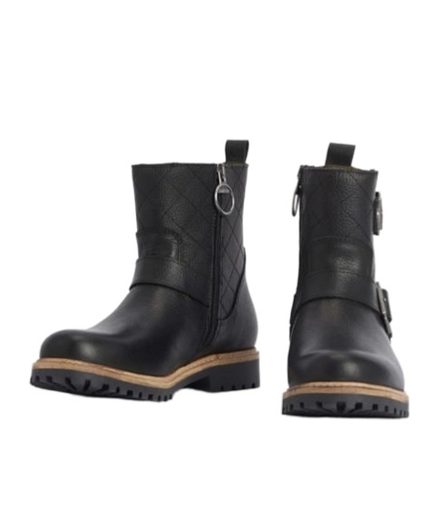 Barbour Double Buckle Ankle Boots
