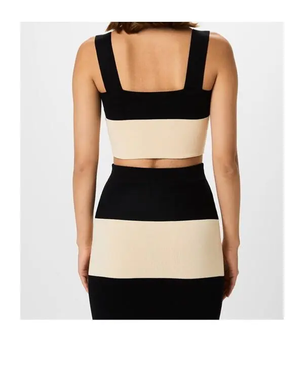 Posse Square Neck Top With Wide Shoulder Straps