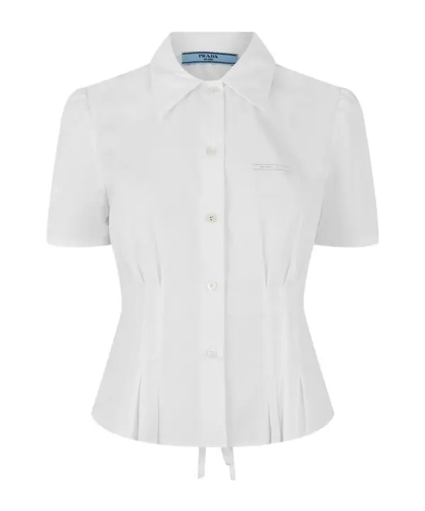 Prada Pleated Shirt