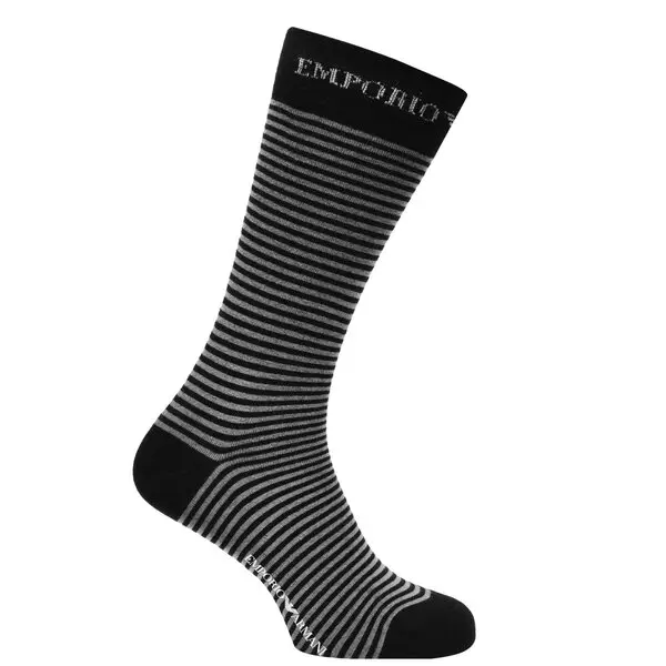 Emporio Armani 2 Pack Cotton Socks