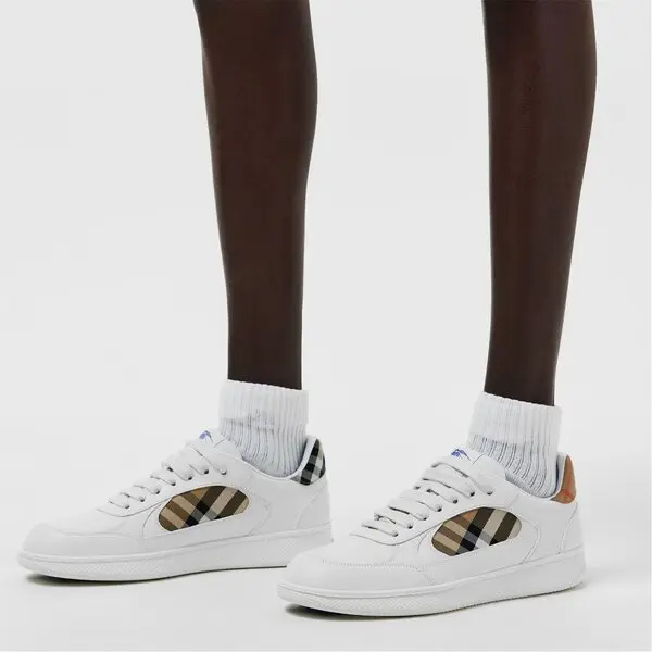 Burberry Checked Low-top Sneakers