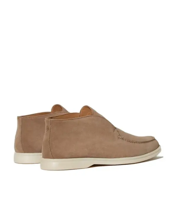 Loro Piana Open Walk Ankle Boots - Sandstone