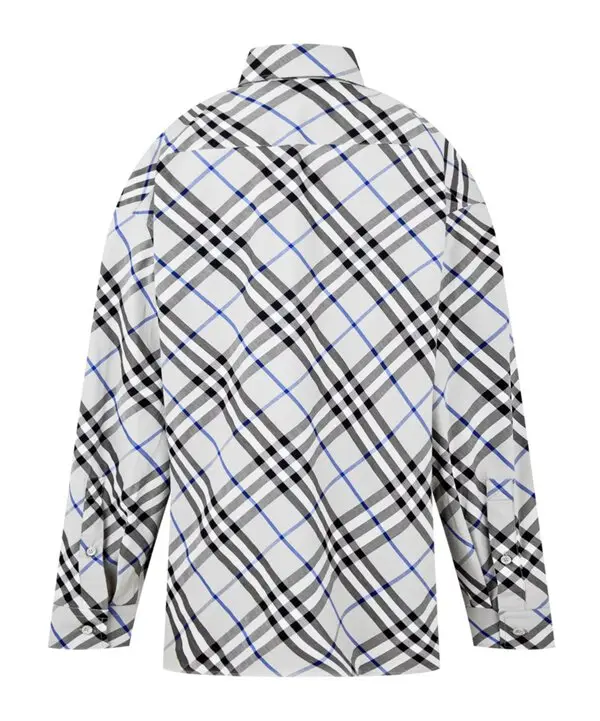 Burberry Plaid Long-sleeve Shirt